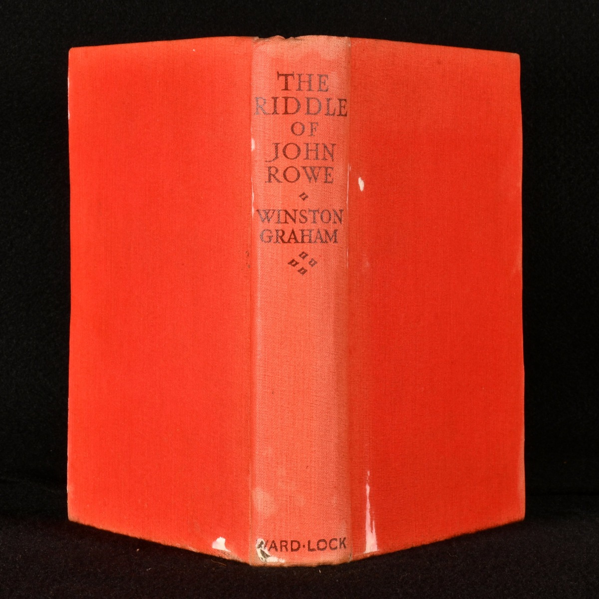 The Riddle of John Rowe by Winston Graham: Very Good Cloth (1935) First ...