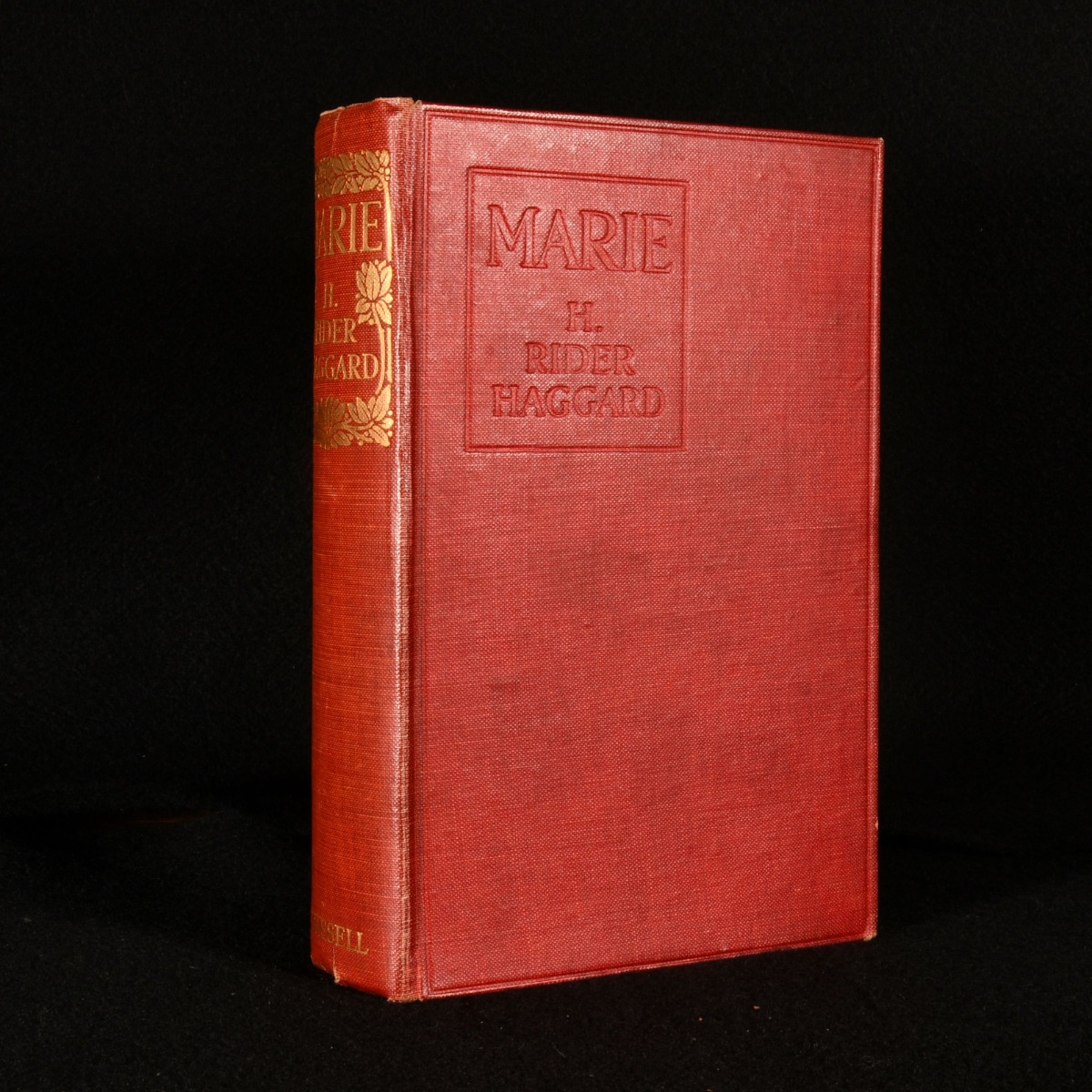 Marie by H. Rider Haggard: Very Good Indeed Cloth (1912) First edition ...