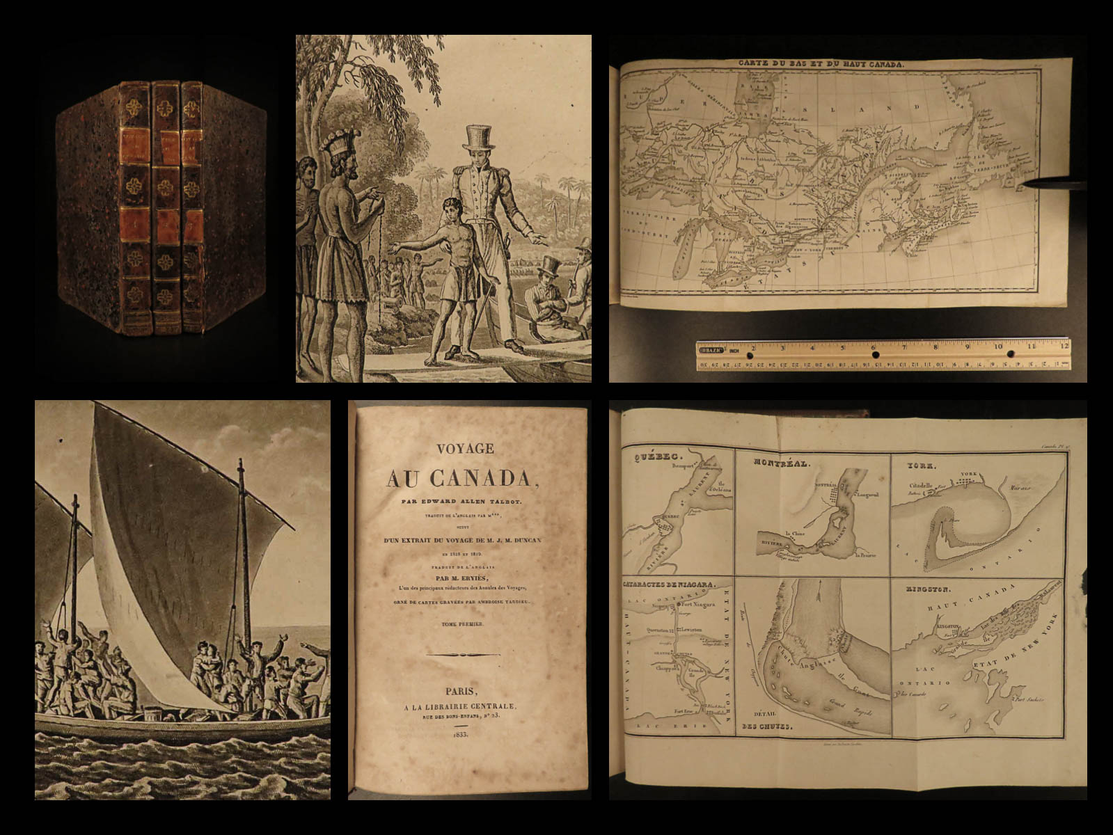 Voyage au Canada TALBOT, Edward Allen | Barnebys