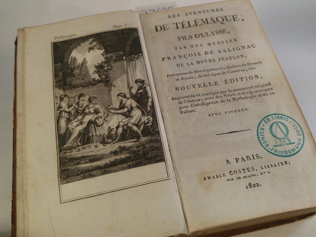 Les Aventures de Télémaque, Fils d' Ulysse Nouvelle Edition, augmentée ...
