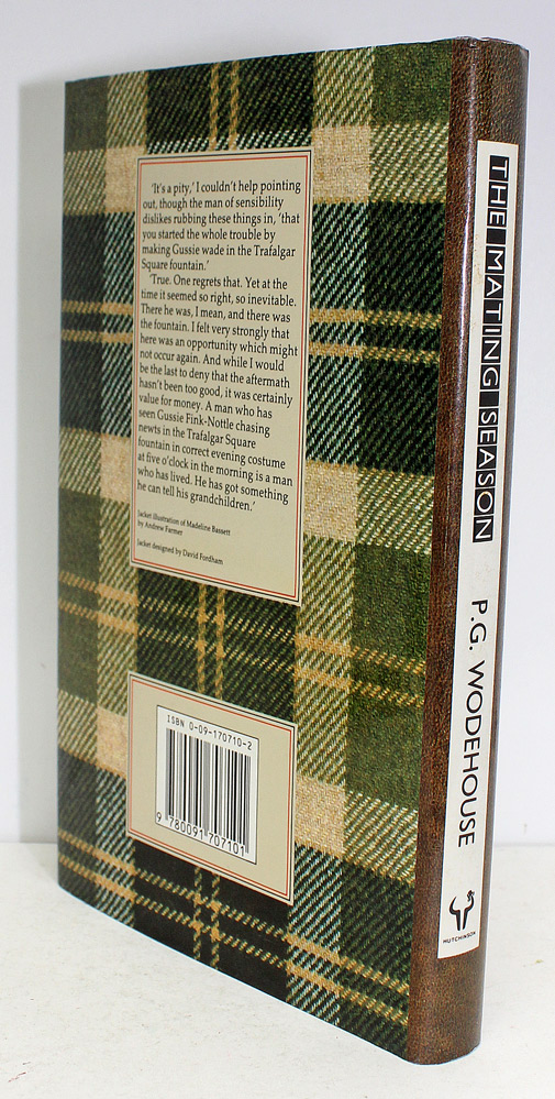 The Mating Season Jeeves by P G Wodehouse: Near Fine Hardcover (1987 ...