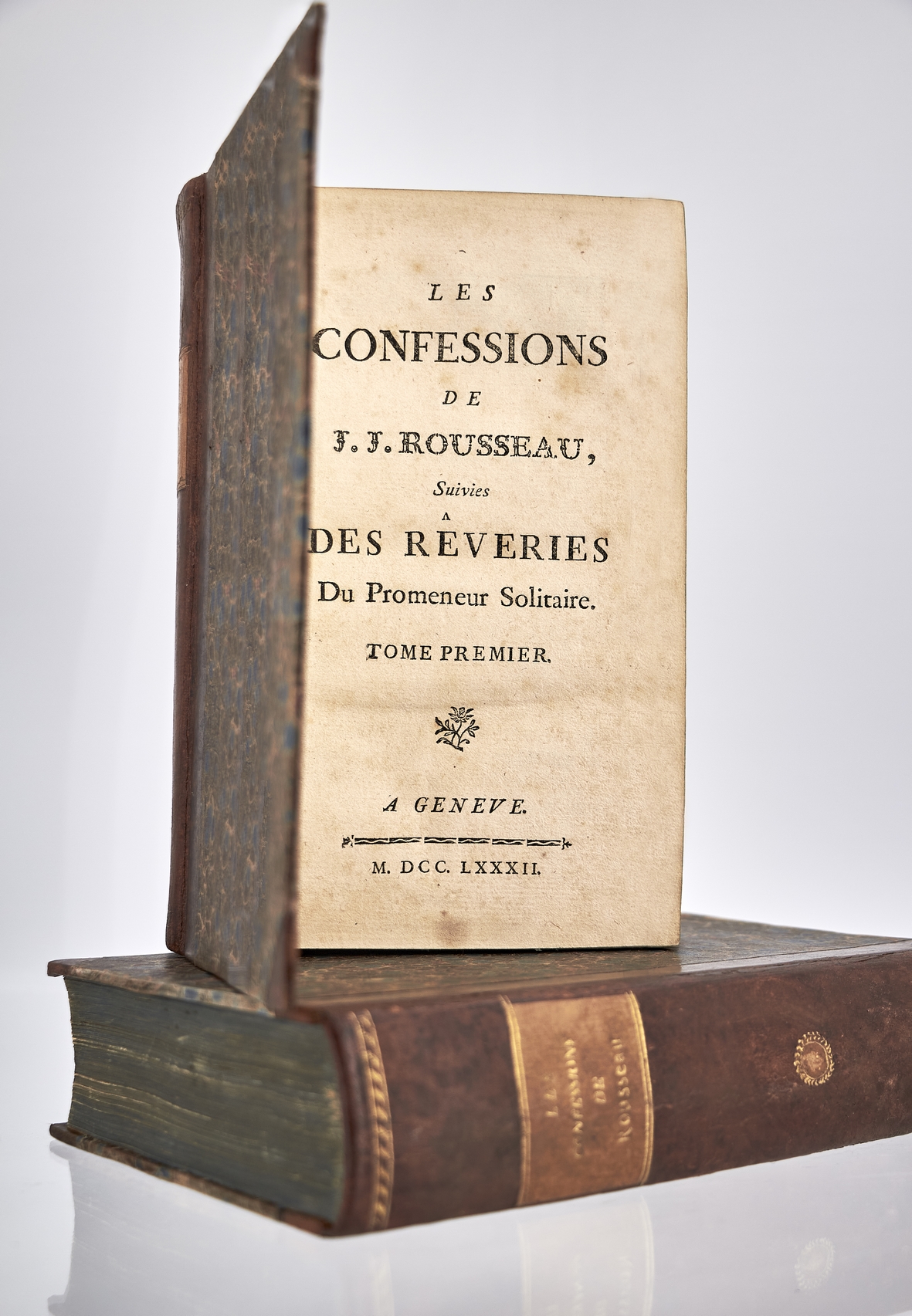 Les Confessions de J. J. Rousseau, suivies des Rêveries du promeneur ...