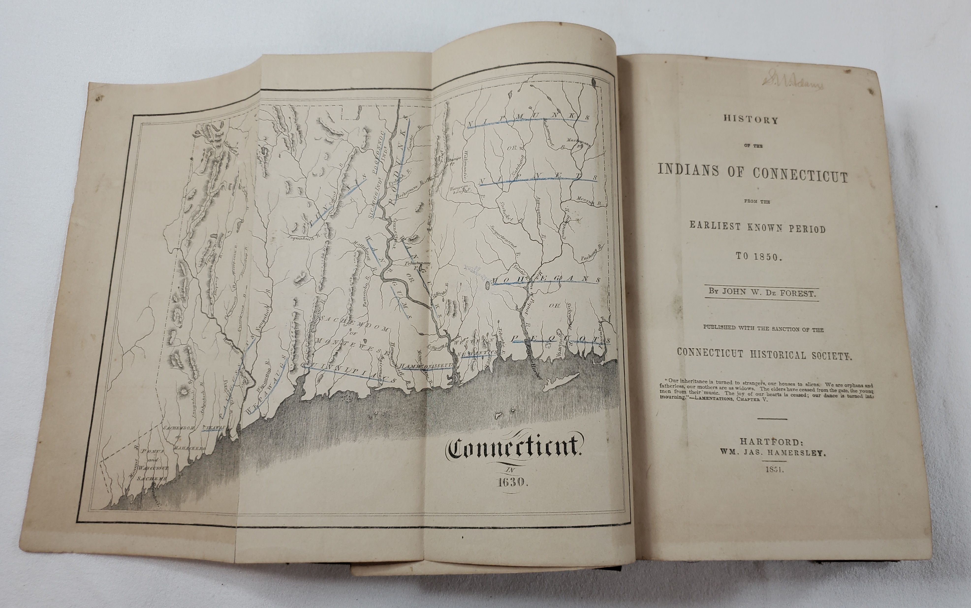 History of the Indians of Connecticut from the Earliest Known Period to ...