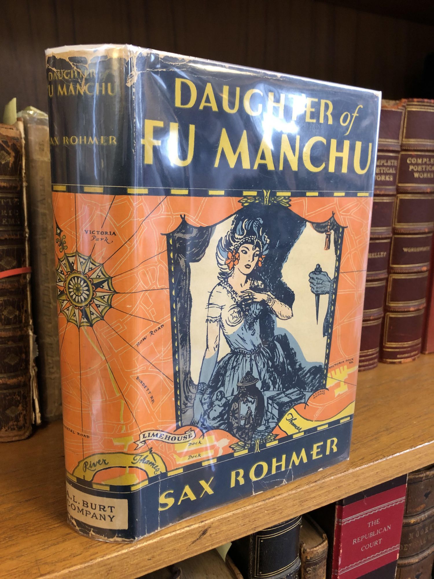 DAUGHTER OF FU MANCHU Rohmer, Sax Dupont Circle,Fiction | Barnebys