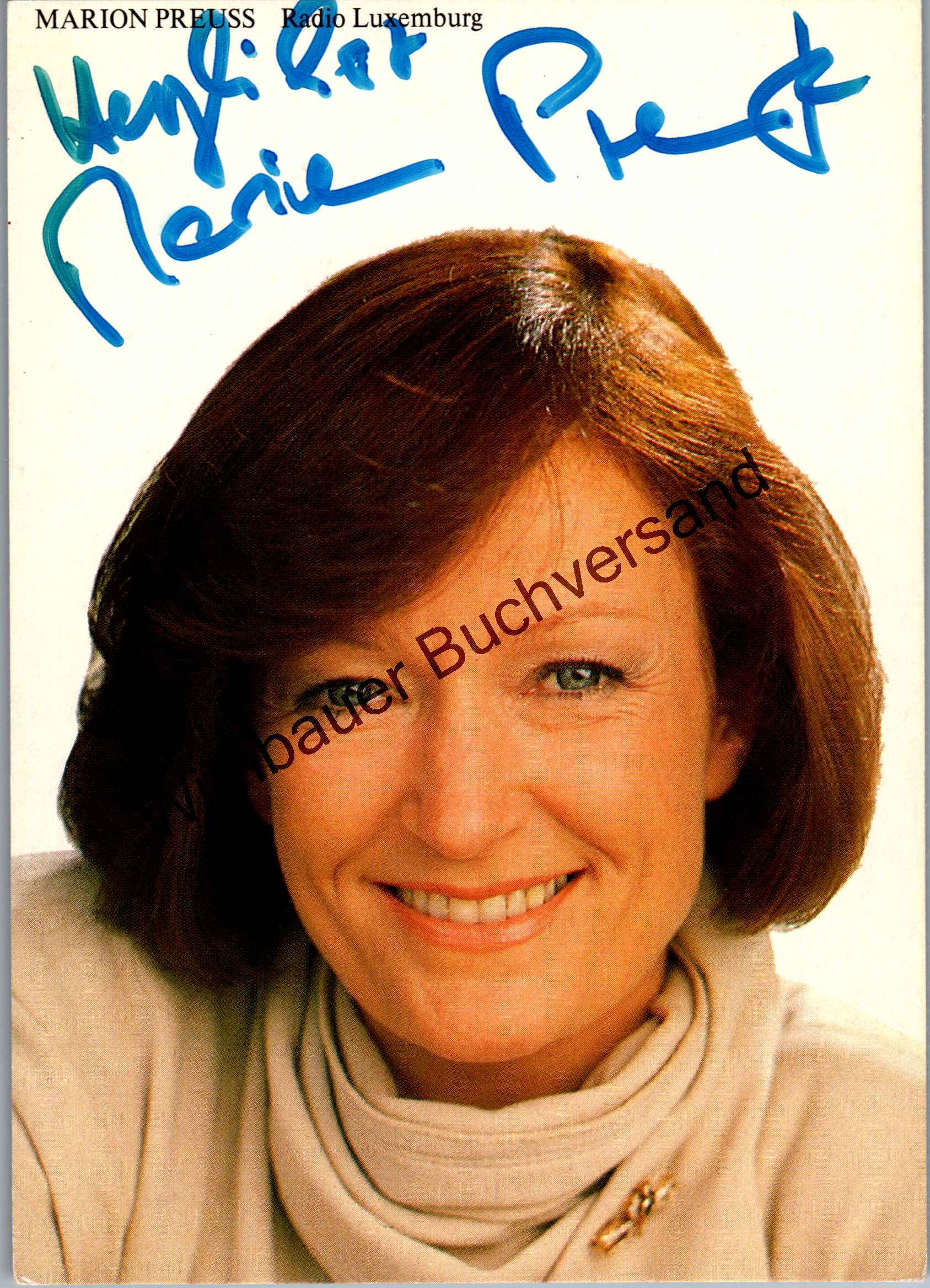 Original Autogramm Marion Preuss RTL /// Autograph signiert signed ...