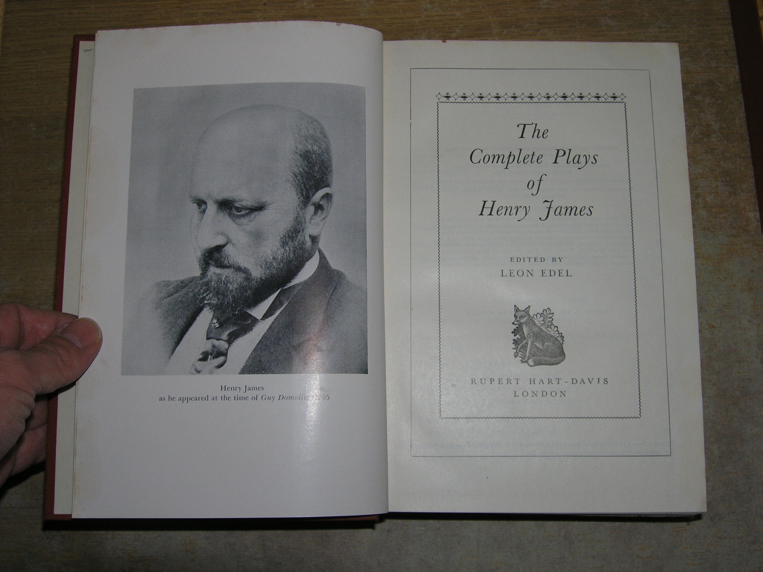 The Complete Plays Of Henry James by Henry James (edited by Leon Edel ...