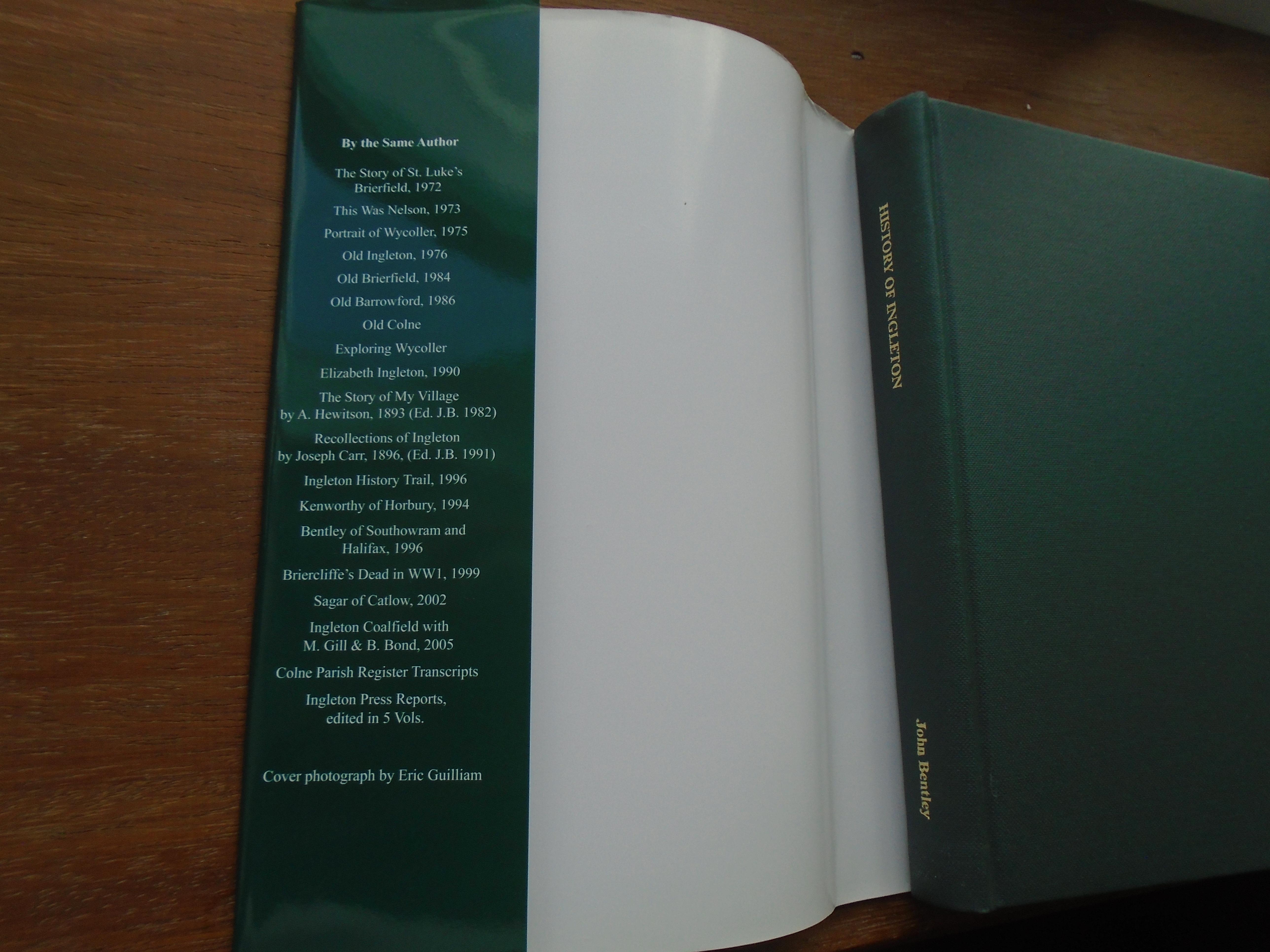 A Unique Yorkshire Village The History of Ingleton by John Bentley ...