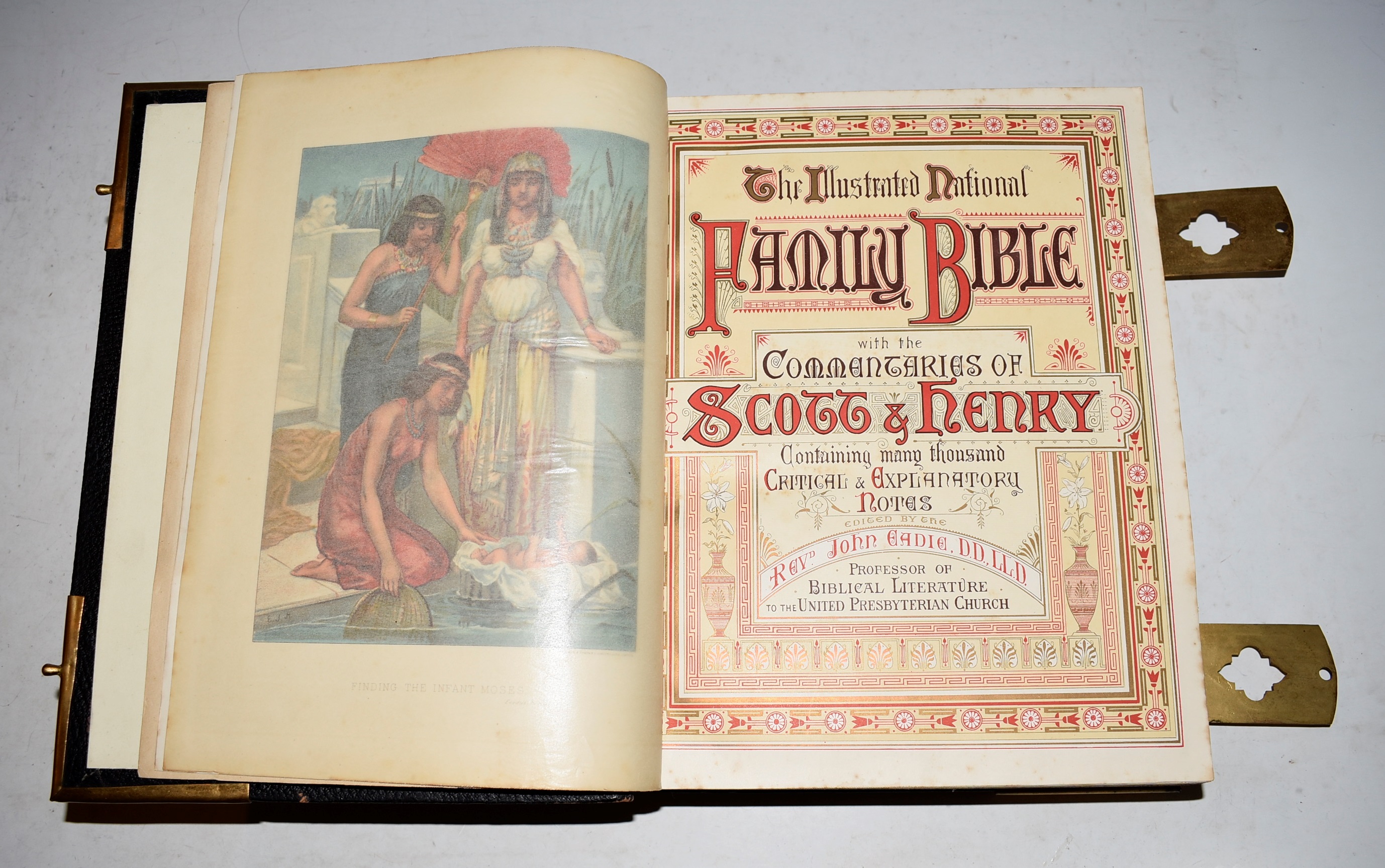 The Holy Bible With an Abridgement of the Commentaries of Scott and ...