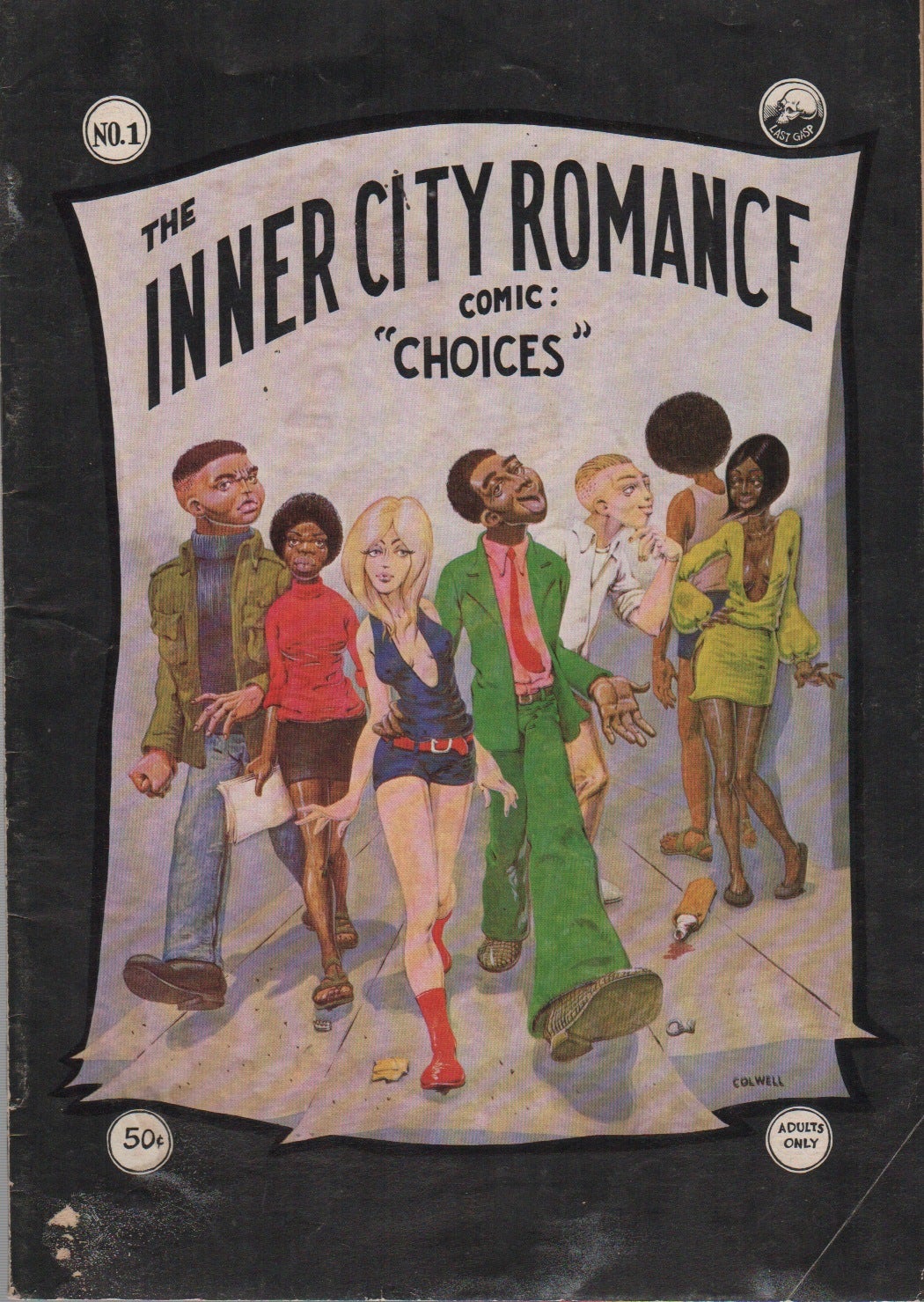 THE INNER CITY ROMANCE COMIC: "CHOICES" (No. 1) by Colwell, Guy: Very ...