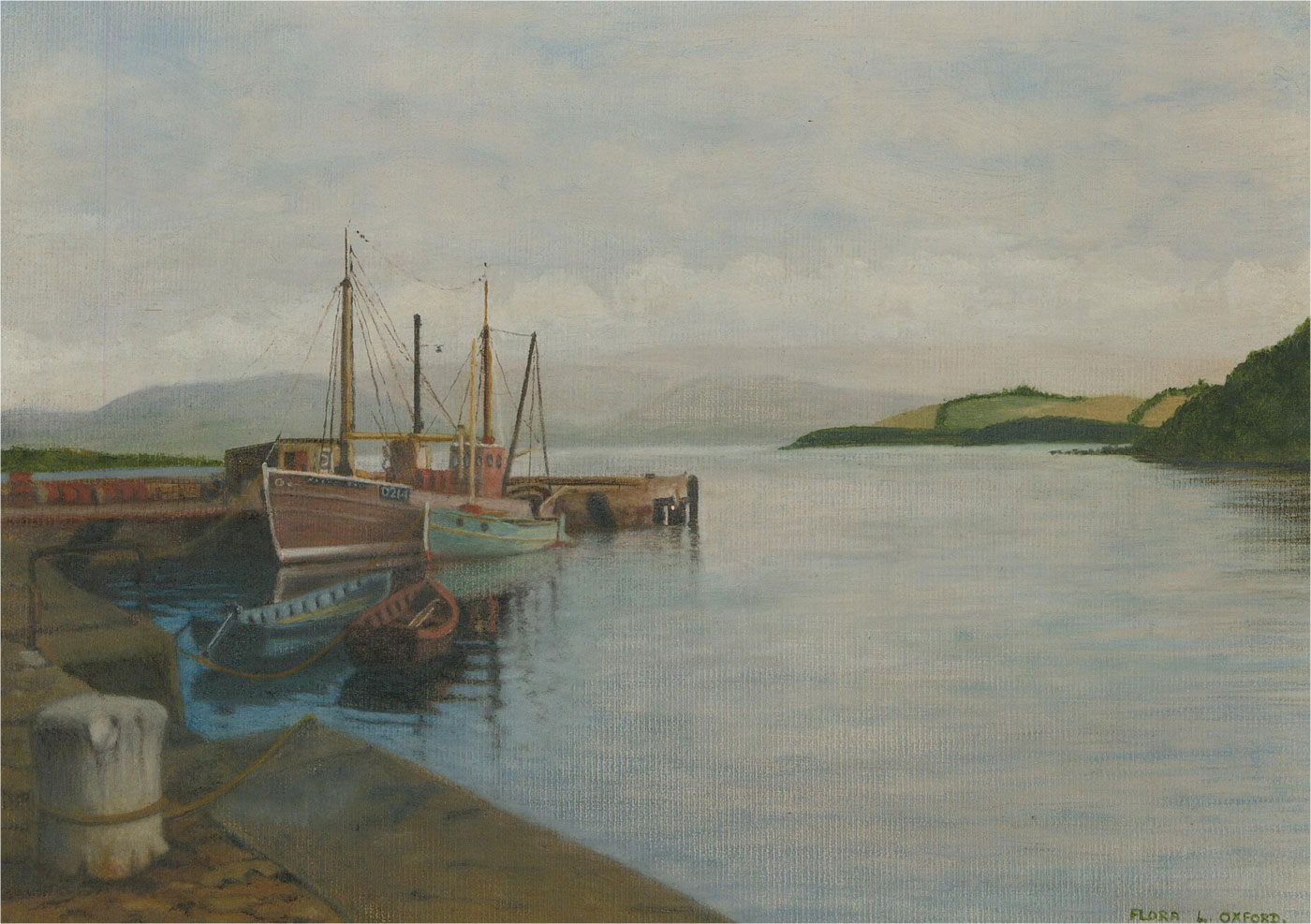 Flora L. Oxford - 20th Century Oil, Bantry Bay von Flora L. Oxford ...