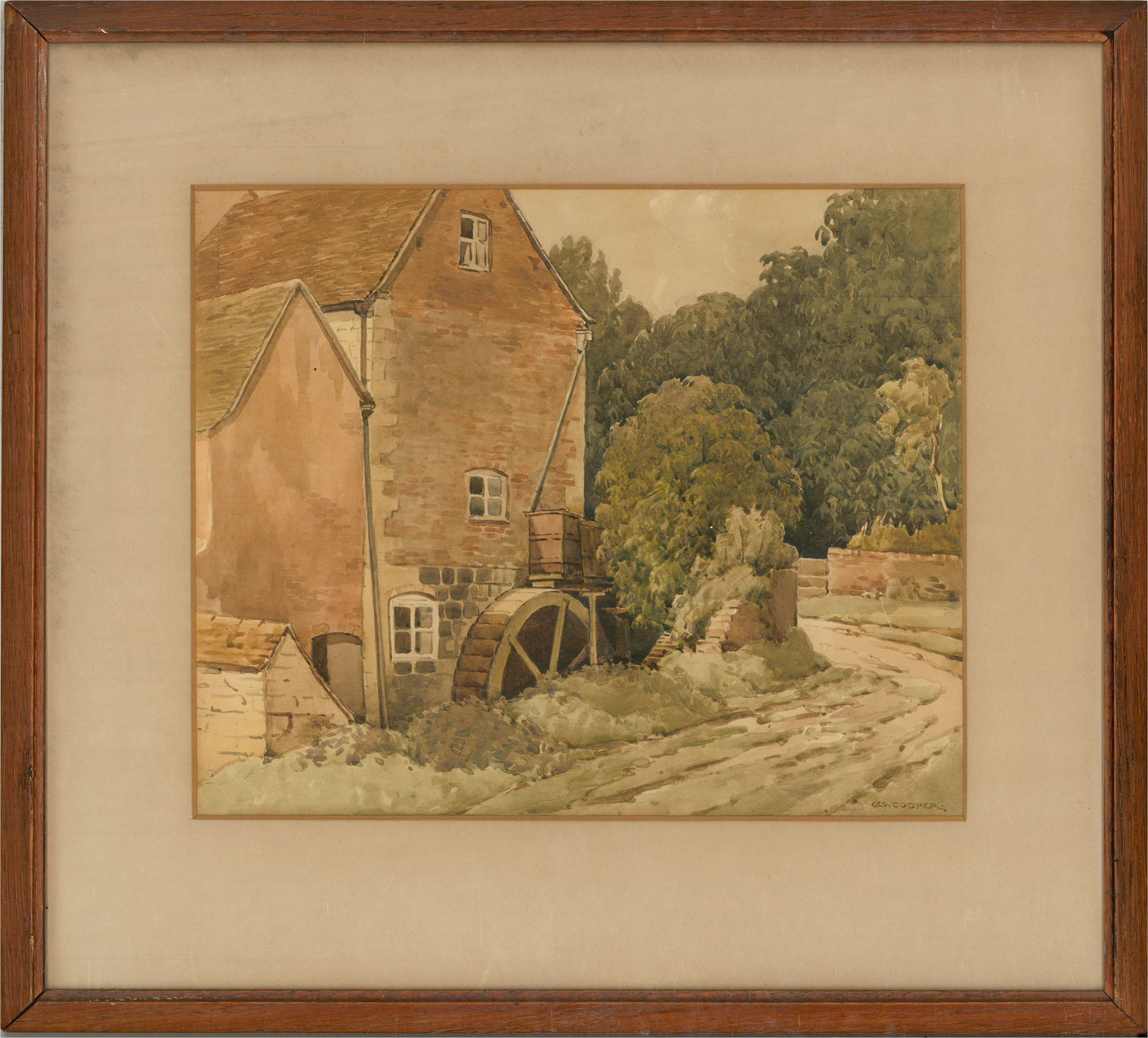 George Cooper (fl.1920-1940) - Early 20th Century Watercolour ...