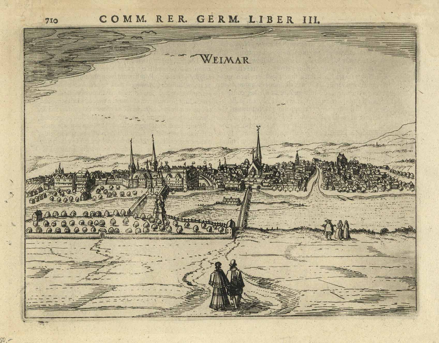 Gesamtansicht ('Weimar'). by WEIMAR:: Art / Print / Poster ...
