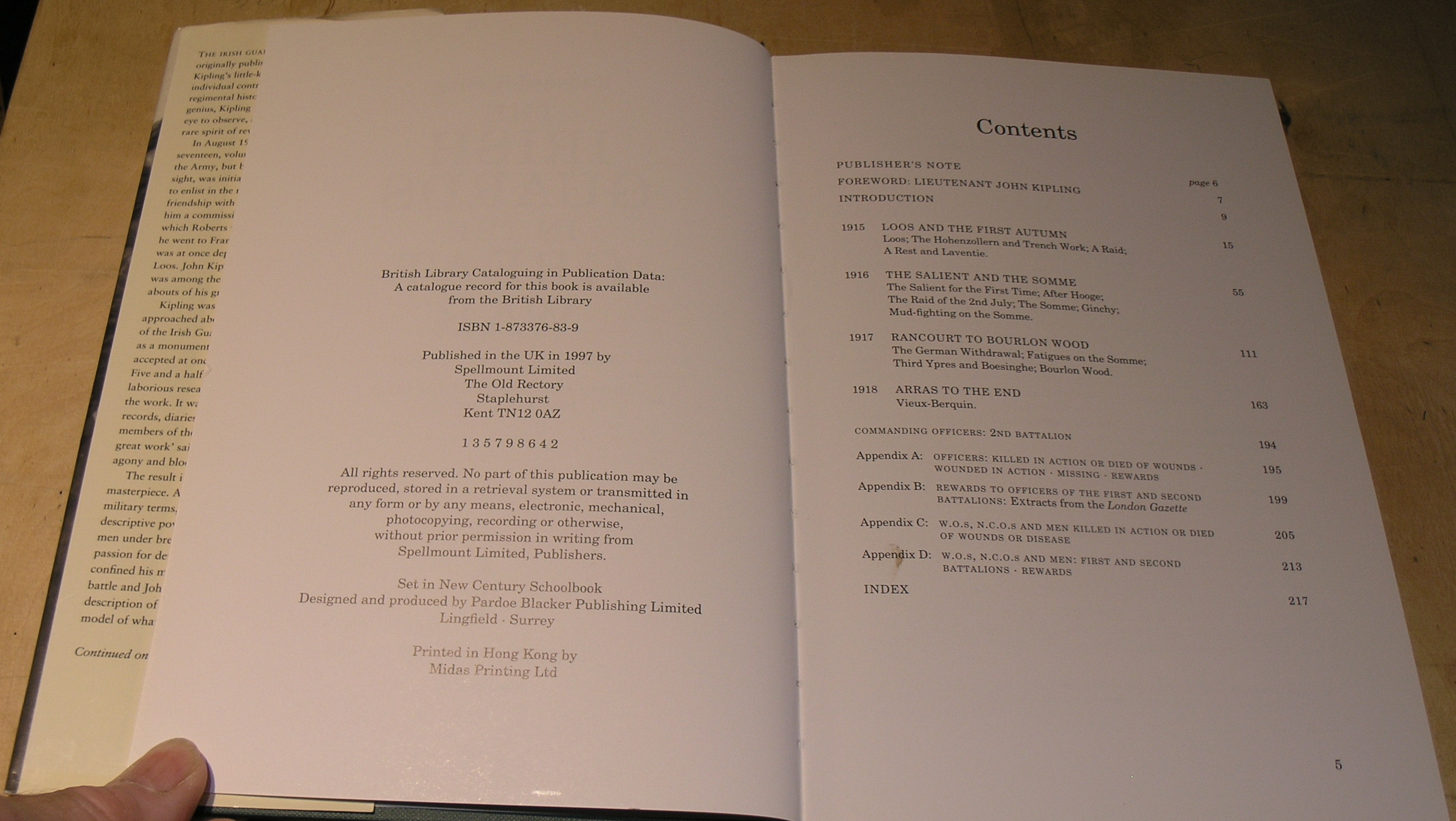 The Irish Guards in the Great War; The Second Battalion. by Kipling ...