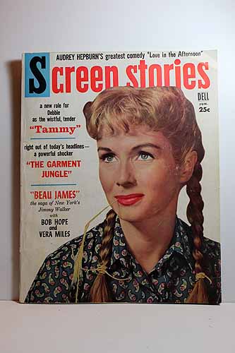 Screen Stories Magazine June 1957, TAMMY, Debbie Reynolds on Cover ...