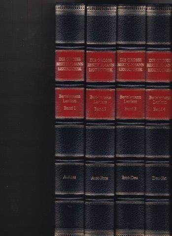 Bertelsmann Lexikon in 15 Bänden. Die große Bertelsmann Lexikothek ...