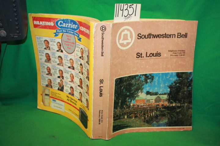 1989 - 1990 Southwestern Bell St. Louis Area Code 314 Telephone ...