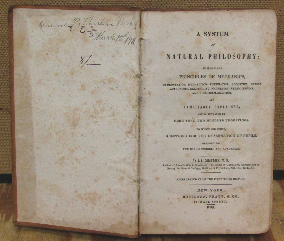 A System of Natural Philosophy: In Which the Principles of Mechanics ...
