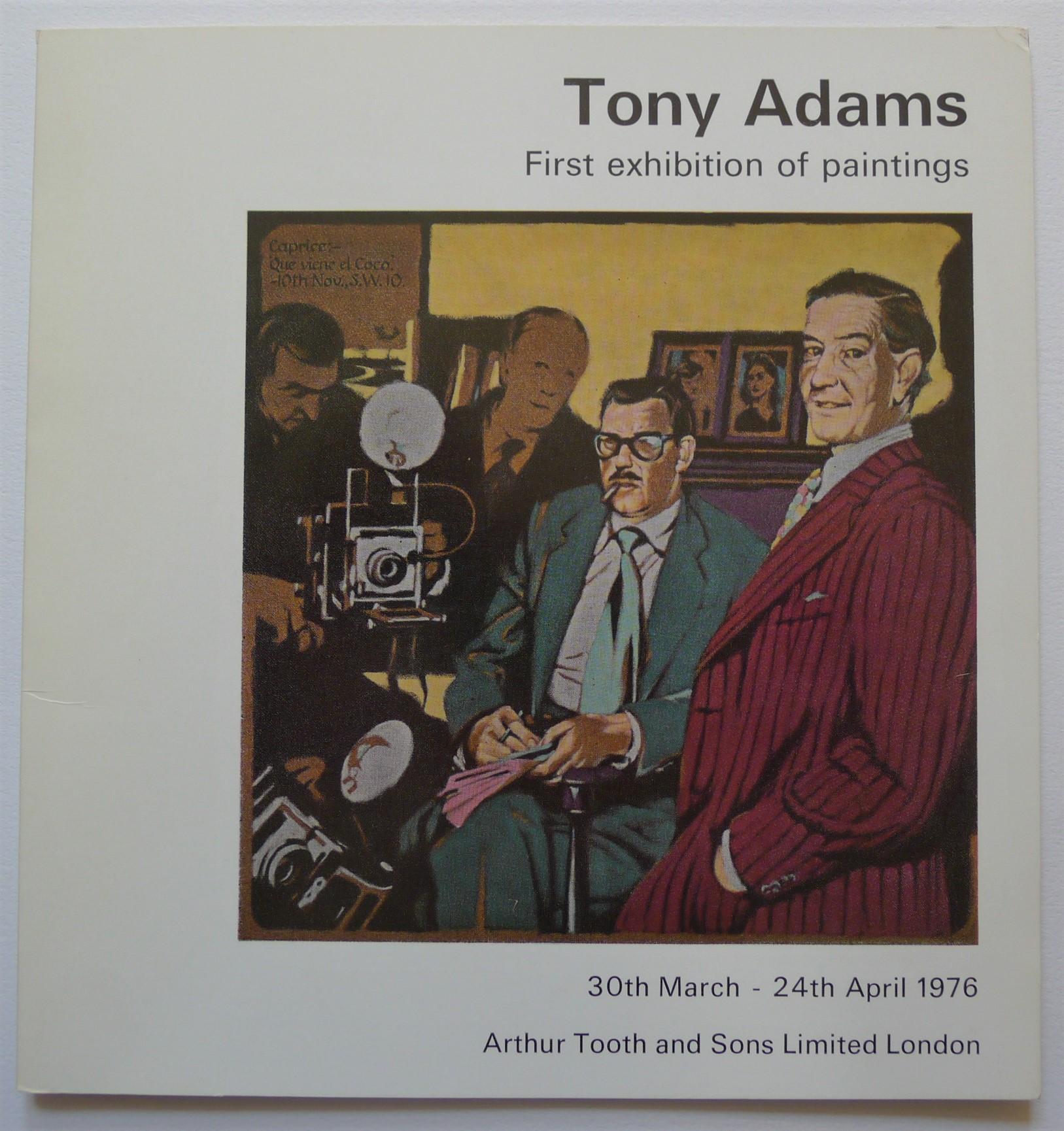 Tony Adams. First exhibition of paintings. Arthur Tooth and Sons Ltd ...