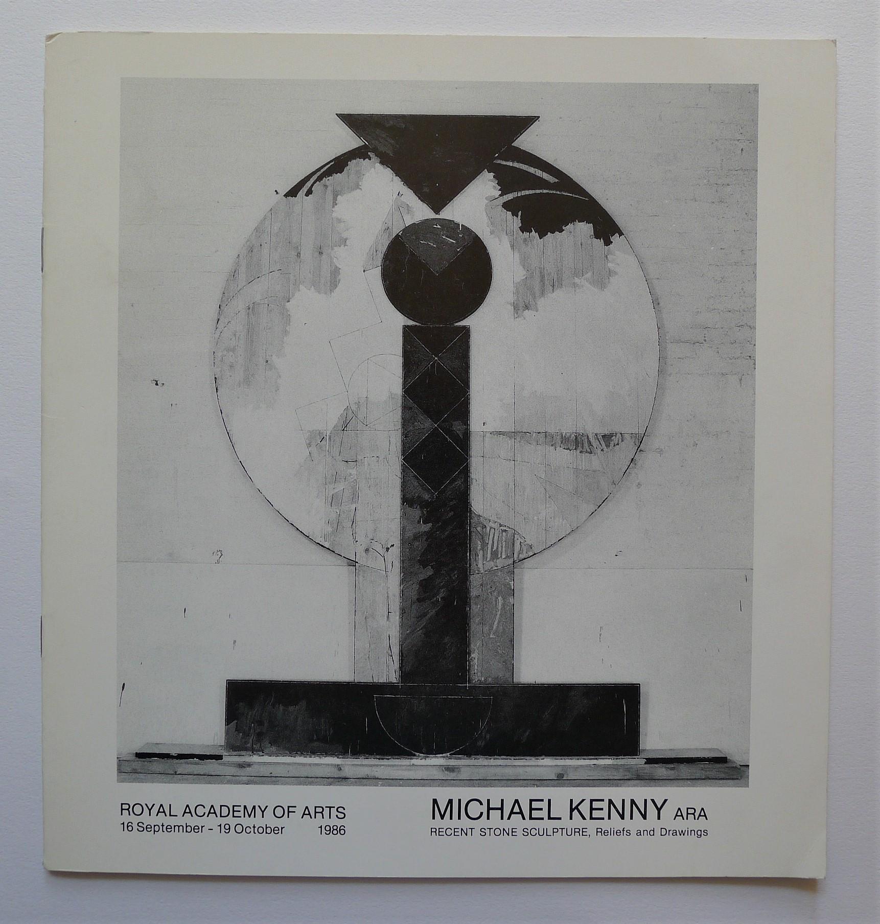 Michael Kenny. Recent Stone Sculpture, Reliefs and Drawings. Royal ...