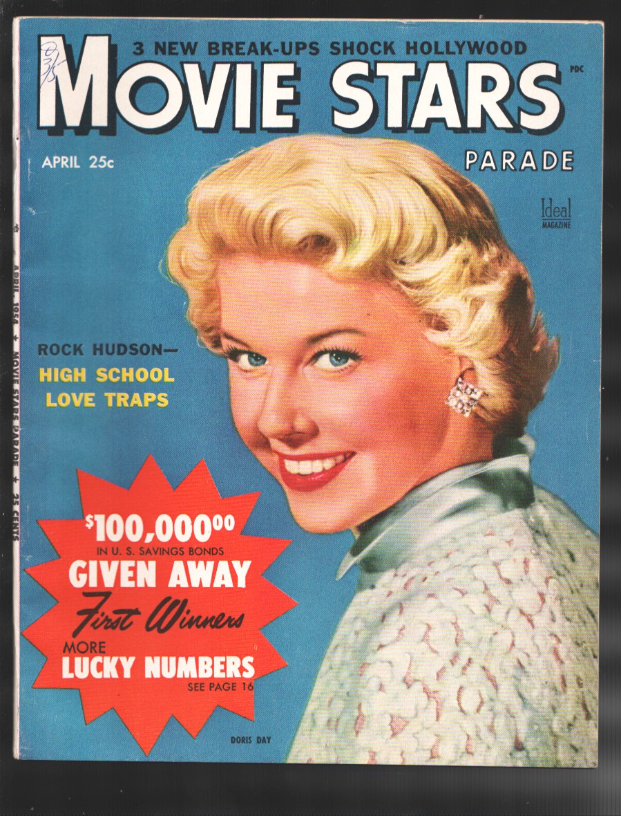 Movie Stars Parade 4/1954-Ideal-Doris Day-Rock Hudson-June Allyson-Jane ... Movie Stars Parade 4/1954-Ideal-Doris Day-Rock Hudson-June Allyson-Jane ...