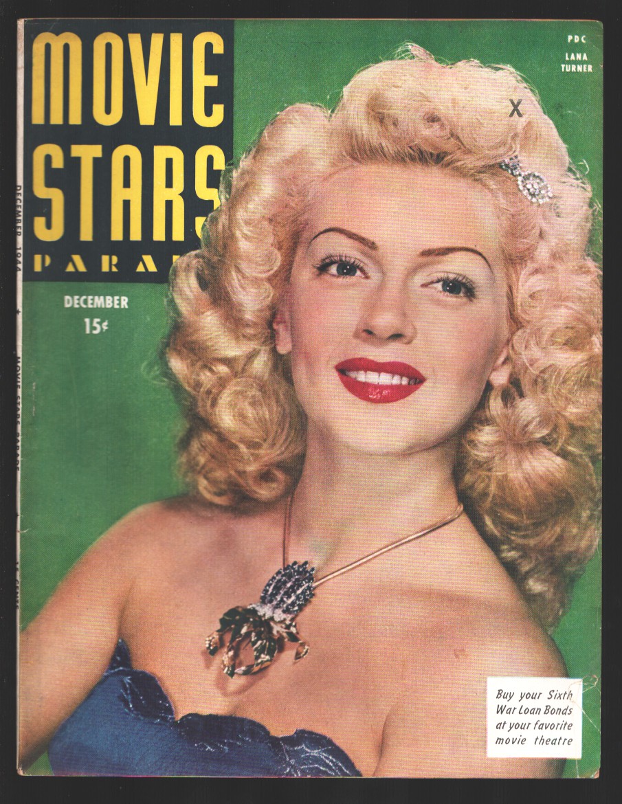 Movie Stars Parade 12/1944-Ideal-Lana Turner-Three Caballeros-Donald ... Movie Stars Parade 12/1944-Ideal-Lana Turner-Three Caballeros-Donald ...