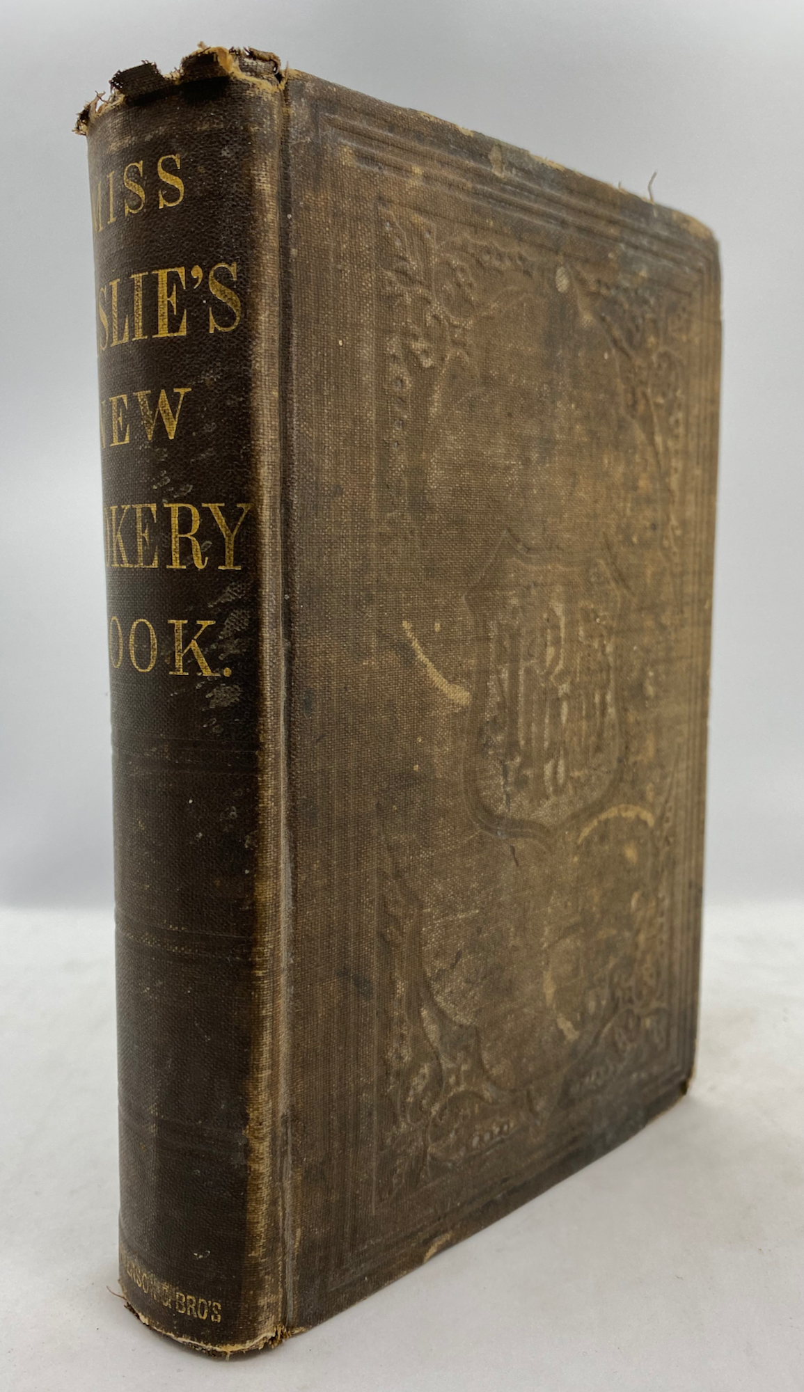 Miss Leslie's New Cookery Book by [Eliza Leslie]: Very good- Hardcover ...