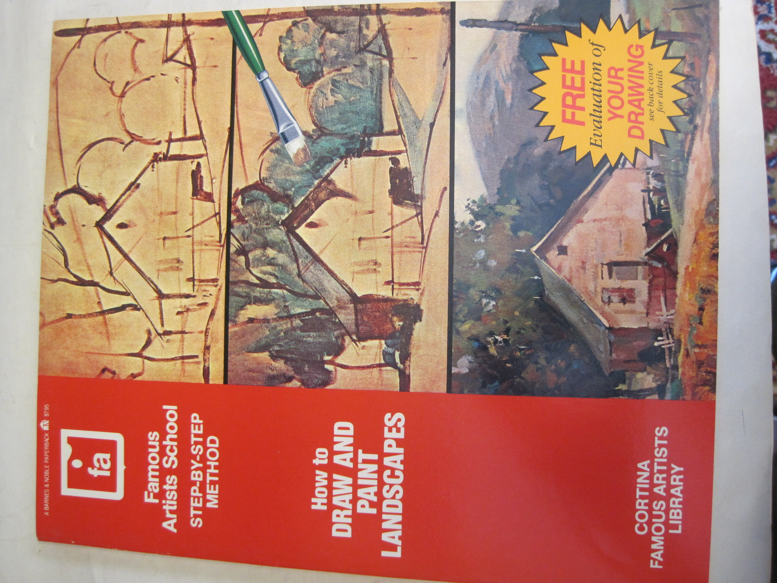 How to Draw and Paint Landscapes: Famous Artists School Step-by-step ...