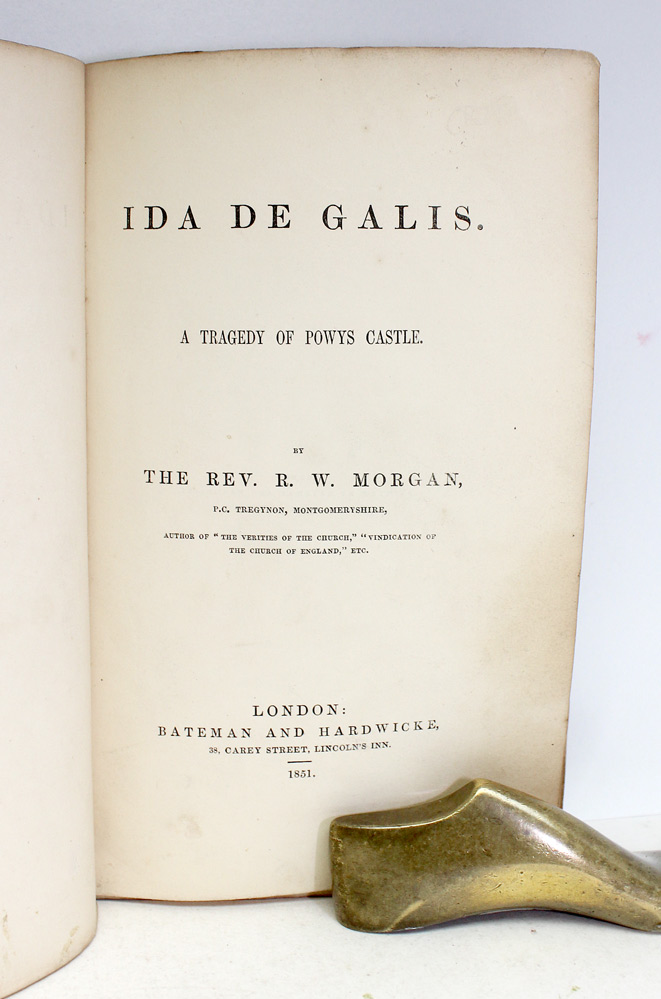 Ida De Galis A Tragedy of Powys Castle by Rev R W Morgan: Near Very ...
