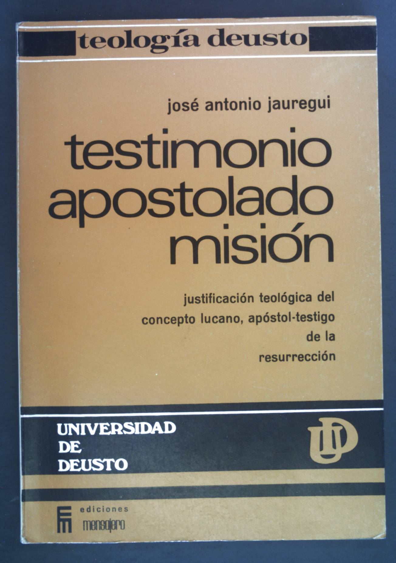 Testimonio Apostolado - Mision. Justificacion teologica del concepto ...