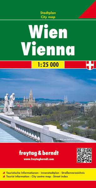 Wien Stadtplan 1 25 000 Mit Touristischen Informationen