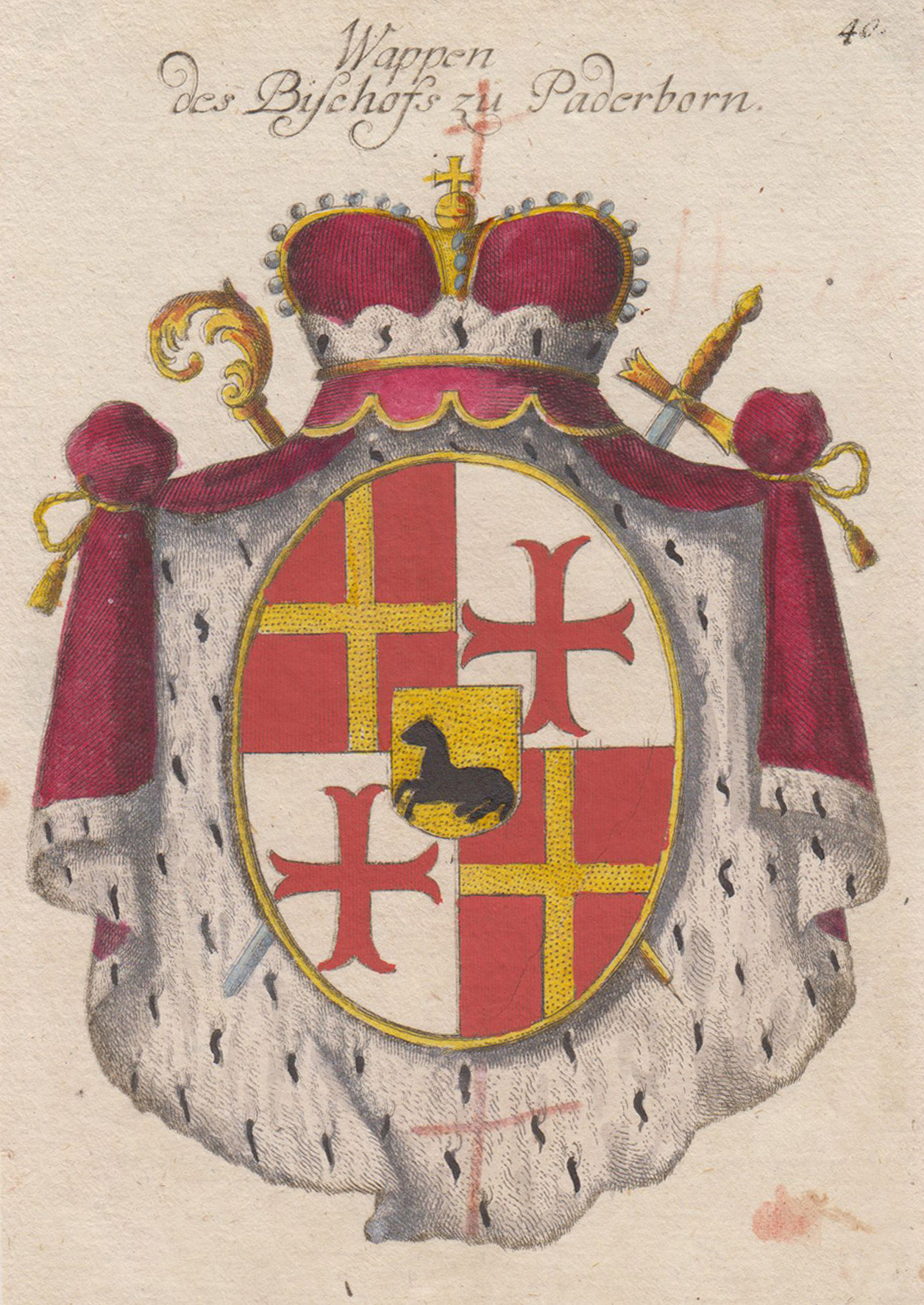 "Wappen des Bischofs zu Paderborn". Paderborn: Wappen: ZVAB - Update ...