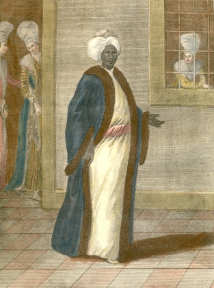 Kislar Agà. Chef des Eunuques noirs, et premier Gardien du Serrail du ...