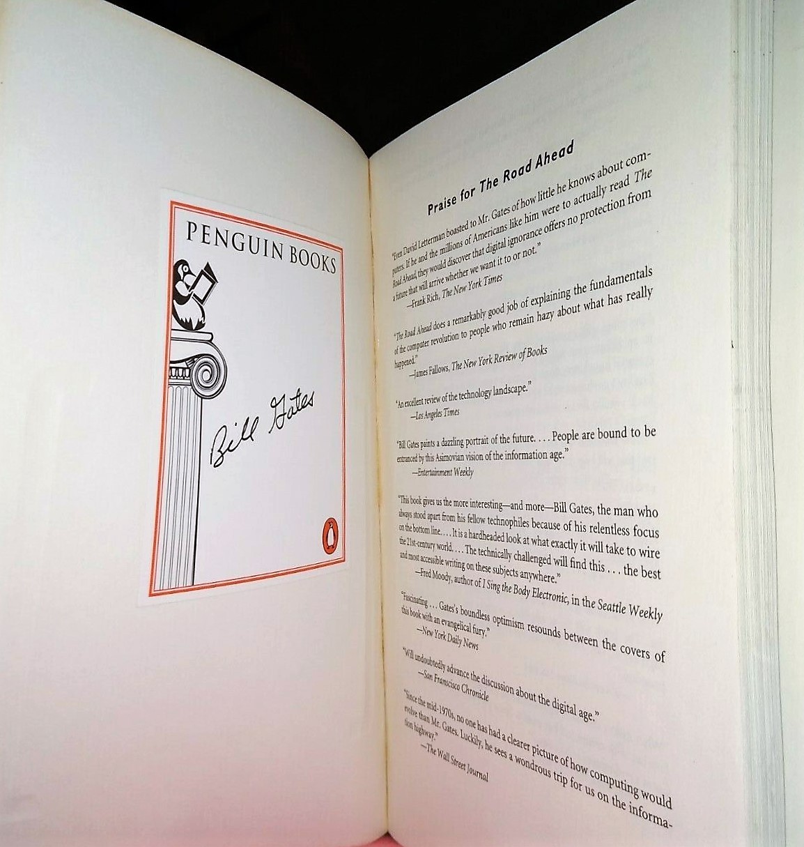 The Road Ahead by Bill Gates; Rinearson, Peter; Myhrvold, Nathan: Very ...