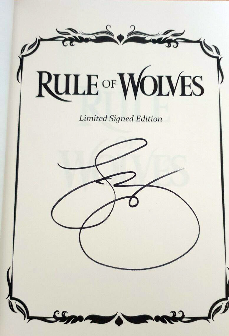 Rule of Wolves - Signed Limited edition (1st Edition . First Print thus ...
