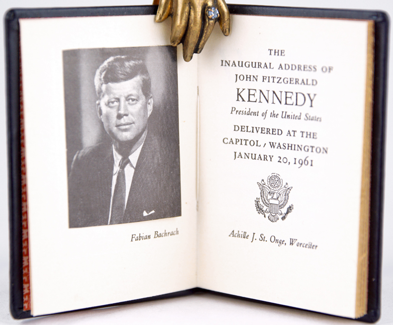 The Inaugural Address of John Fitzgerald Kennedy by Kennedy, John ...