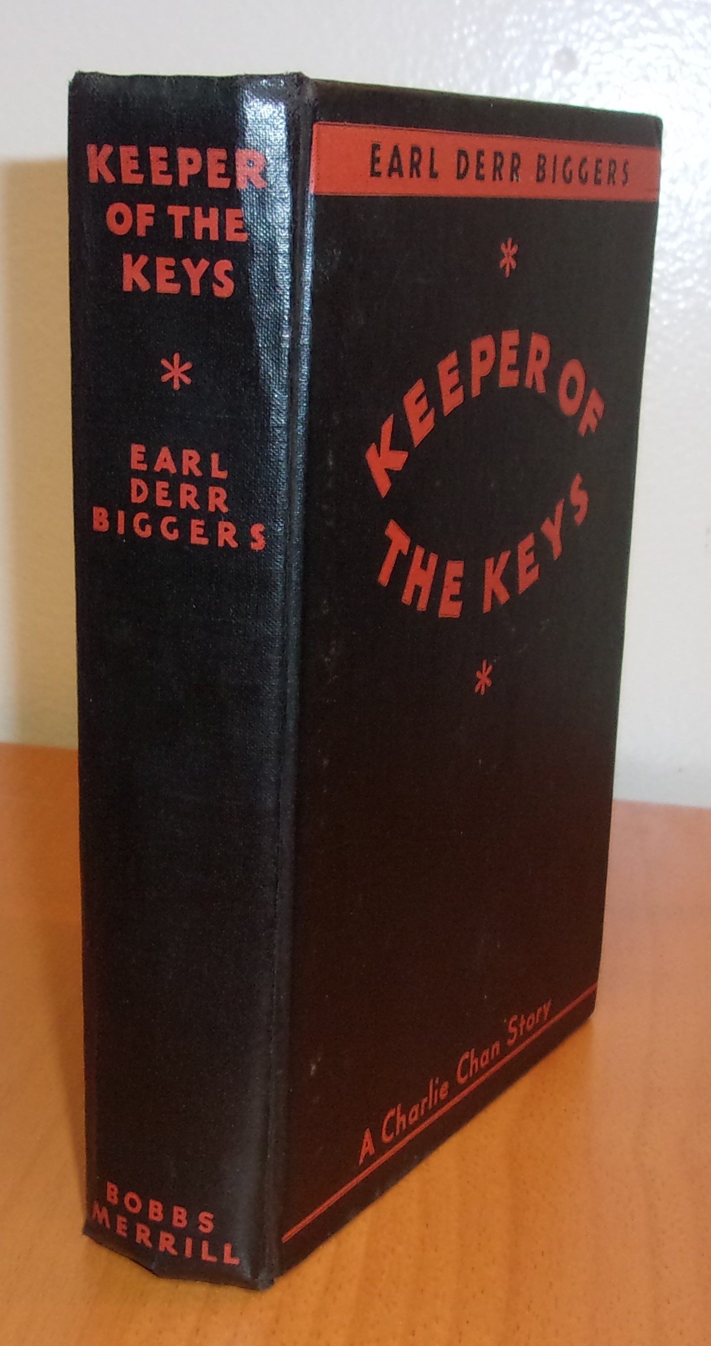 KEEPER OF THE KEYS: A Charlie Chan Story by Bigger, Earl Derr: Very ...