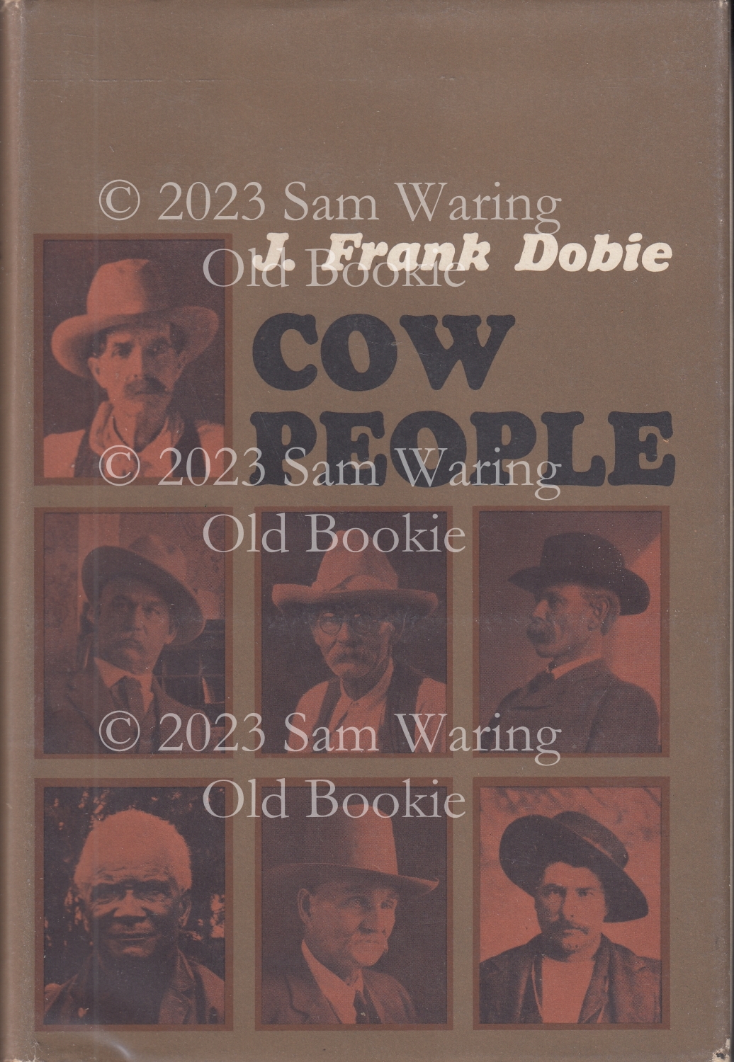 Cow people by Dobie, J. Frank: F Hardcover (1964) | Old Bookie