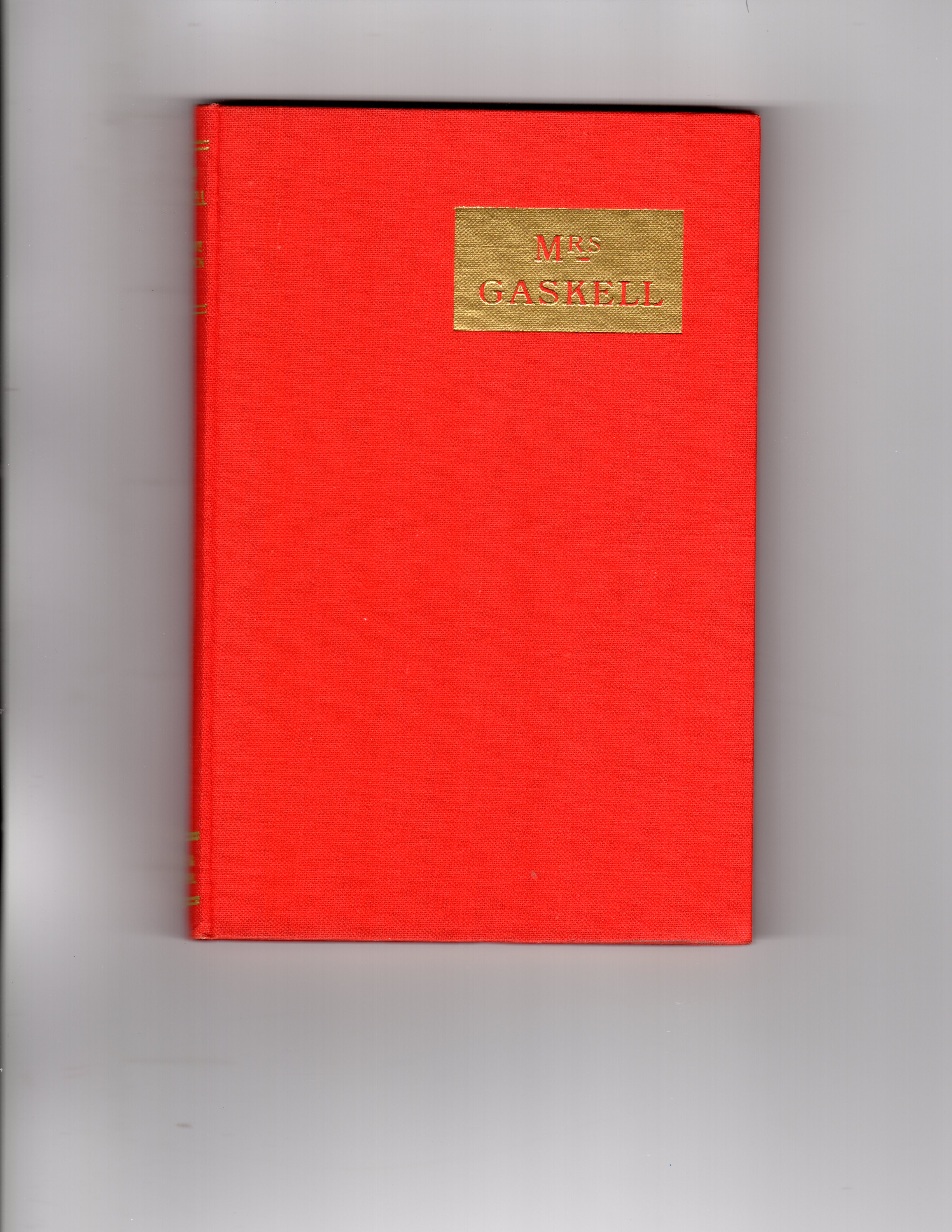 MRS. GASKELL by Yvonne Ffrench: Fine Hardcover (1949) 1st Edition ...