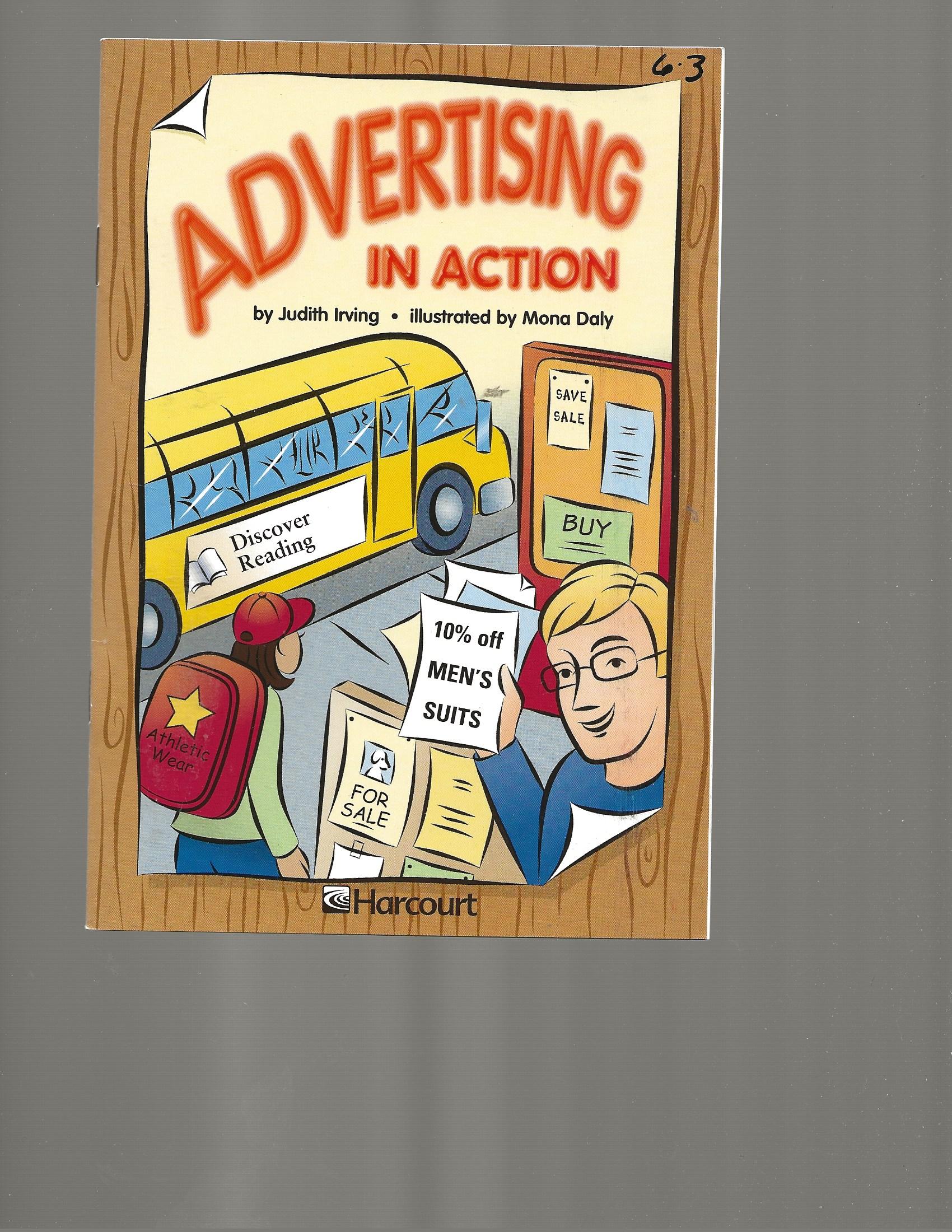 Grade 5 Advertising In Action by Nomi J. Waldman: Very Good Soft cover ...