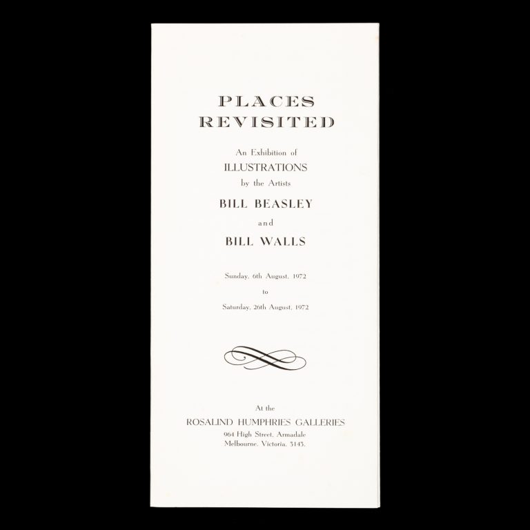 Places revisited. An exhibition of illustrations by the artists Bill ...
