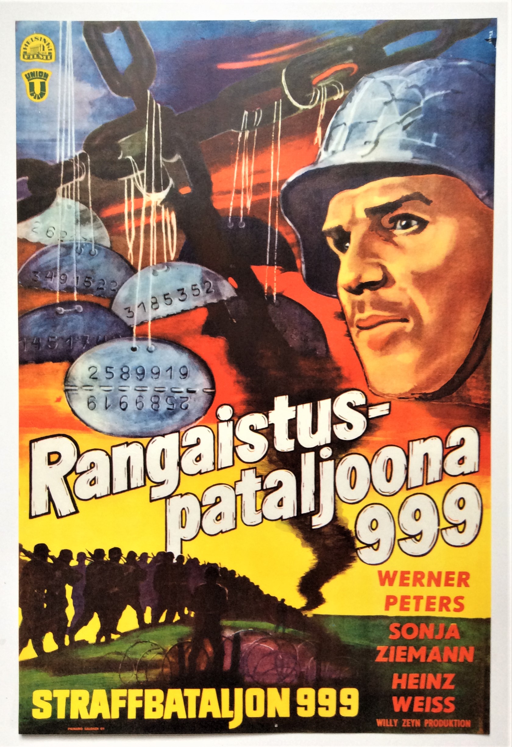 STRAFFBATAILLON 999 (Penal Batallion) - An original, 1958 First ...