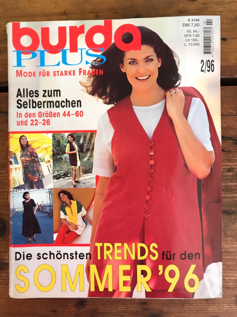 Burda Plus Mode für starke Frauen, 2/96;in den Größen 44-60 und 22-26 von Burda, Aenne:: (1996 ...