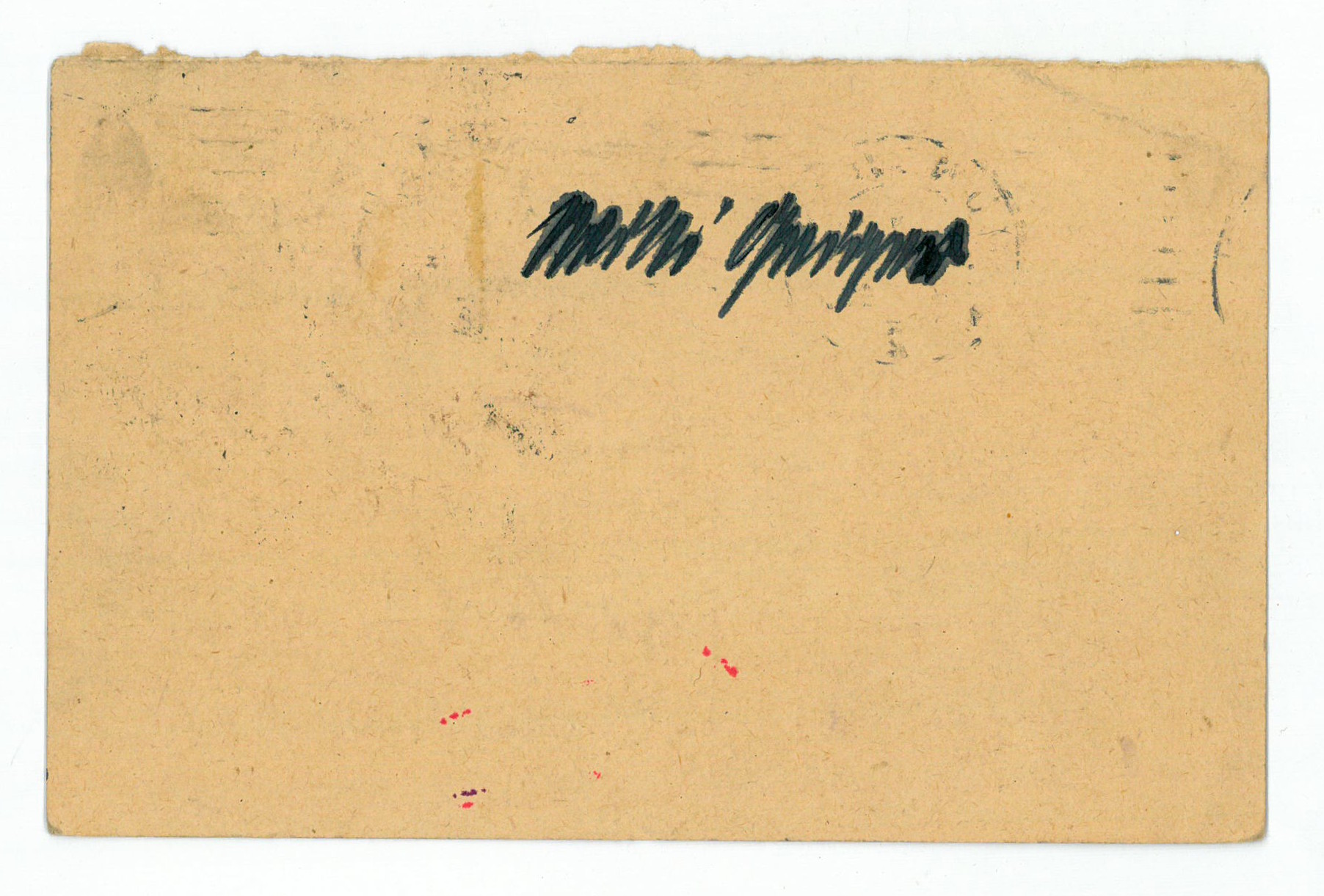 Autograph signature. by Geiger, Willi, German painter and draftsman ...