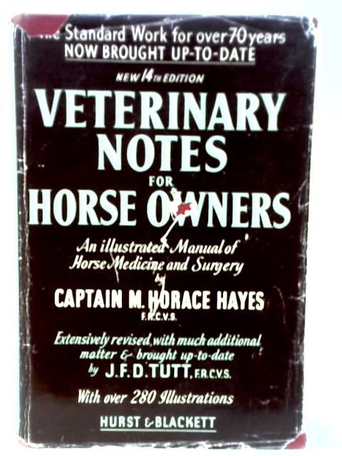 Veterinary Notes for Horse Owners - A Manual of Horse Medicine and ...