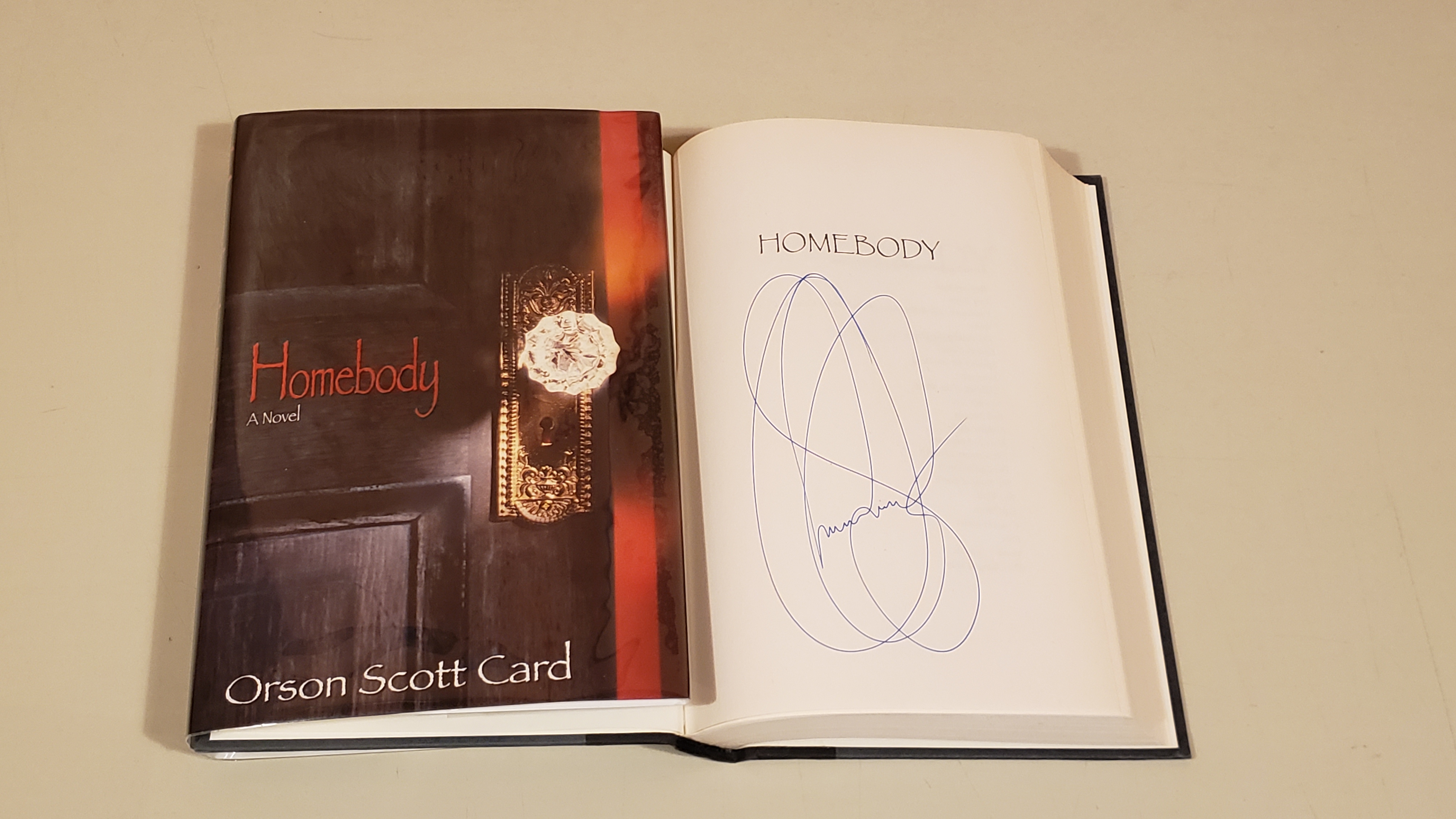 Homebody: Signed by Card, Orson Scott: Near Fine Hardcover (1998) 1ST ...