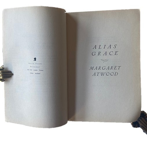 Margaret Atwood Uncorrected Advance Reading Copy of Alias Grace by ...