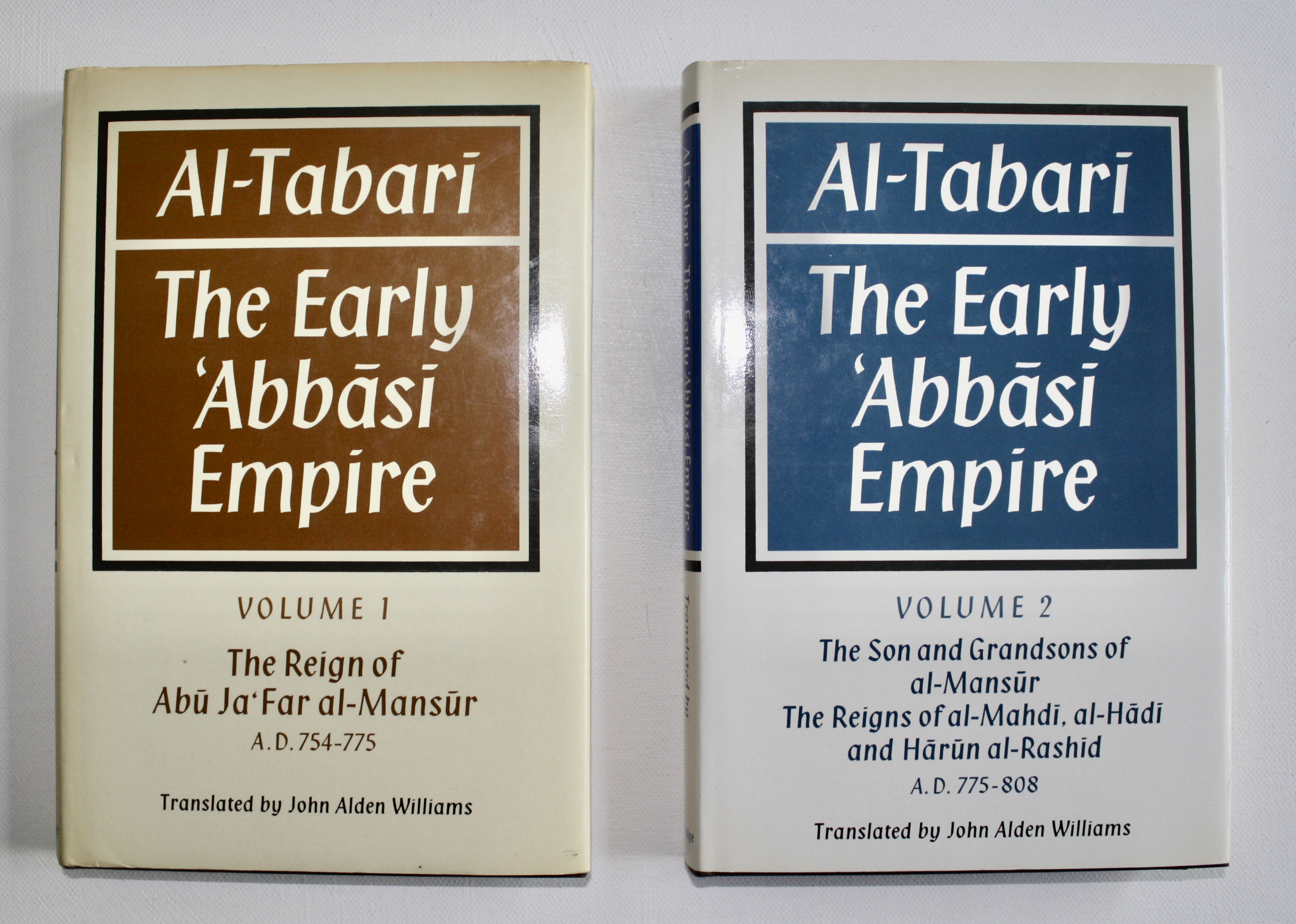 Al-Tabari The Early Abbasi Empire - Volume 1. The Reign of Abu Ja'far ...