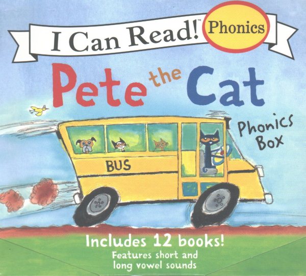 Pete the Cat Phonics Box : Includes 12 Mini-books Featuring Short and ...
