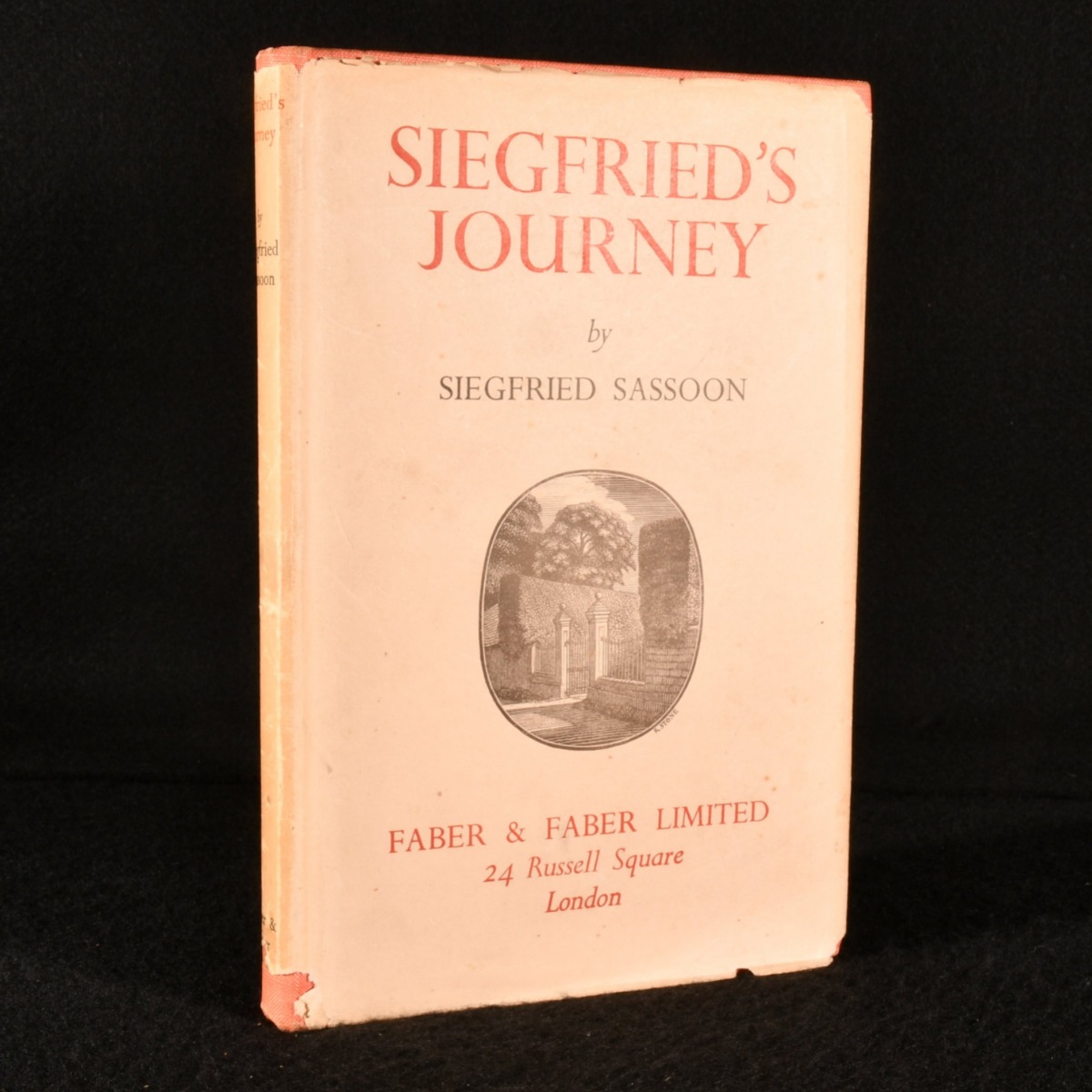 Siegfried's Journey 1916-1920 by Siegfried Sassoon: Near Fine Cloth ...