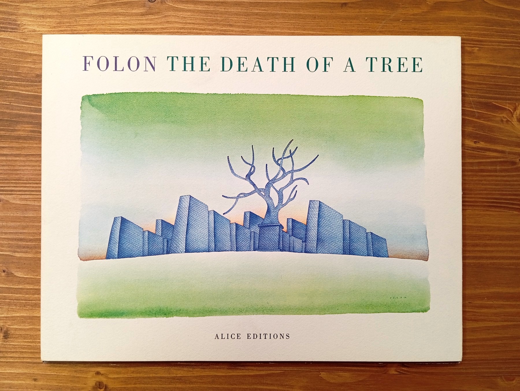 The Death of a Tree by Folon, Jean-Michel: Very Good (1974) First ...